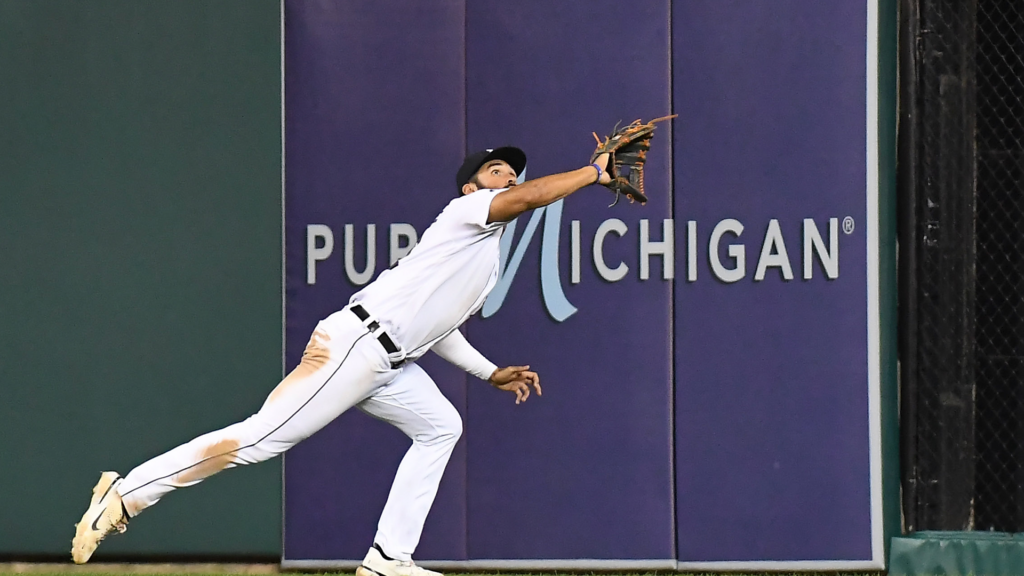 Riley Greene adds another catch to the highlight reel - Woodward Sports ...